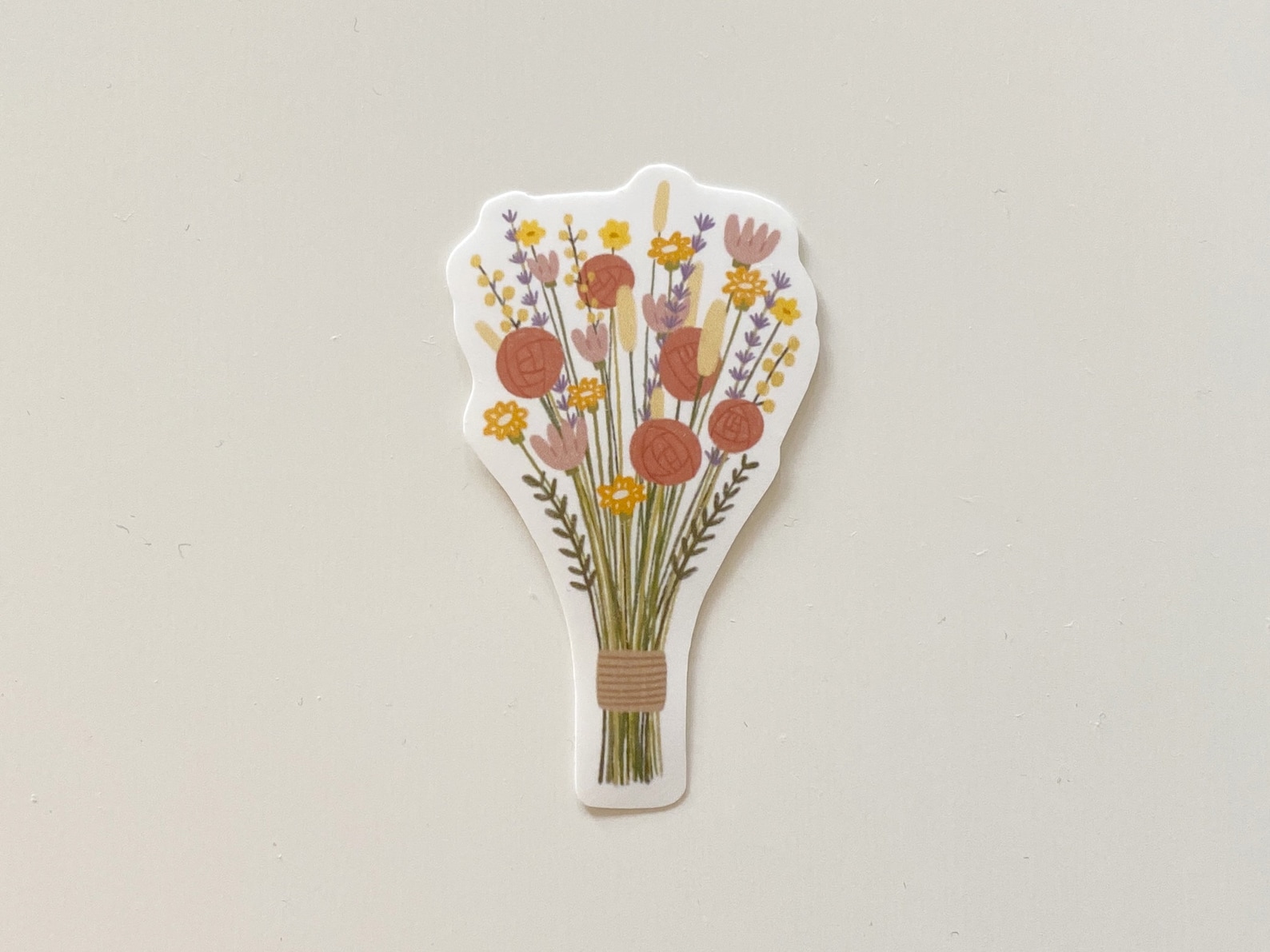 Floral Bouquet Sticker - Kawaii Roses, Planner Sticker - Etsy