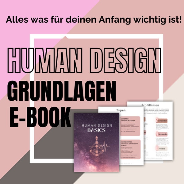 Human Design E Book - Etsy