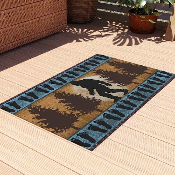 Bigfoot Rug - Etsy