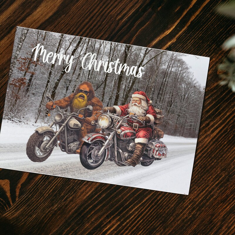 Bike Christmas Cards - Etsy