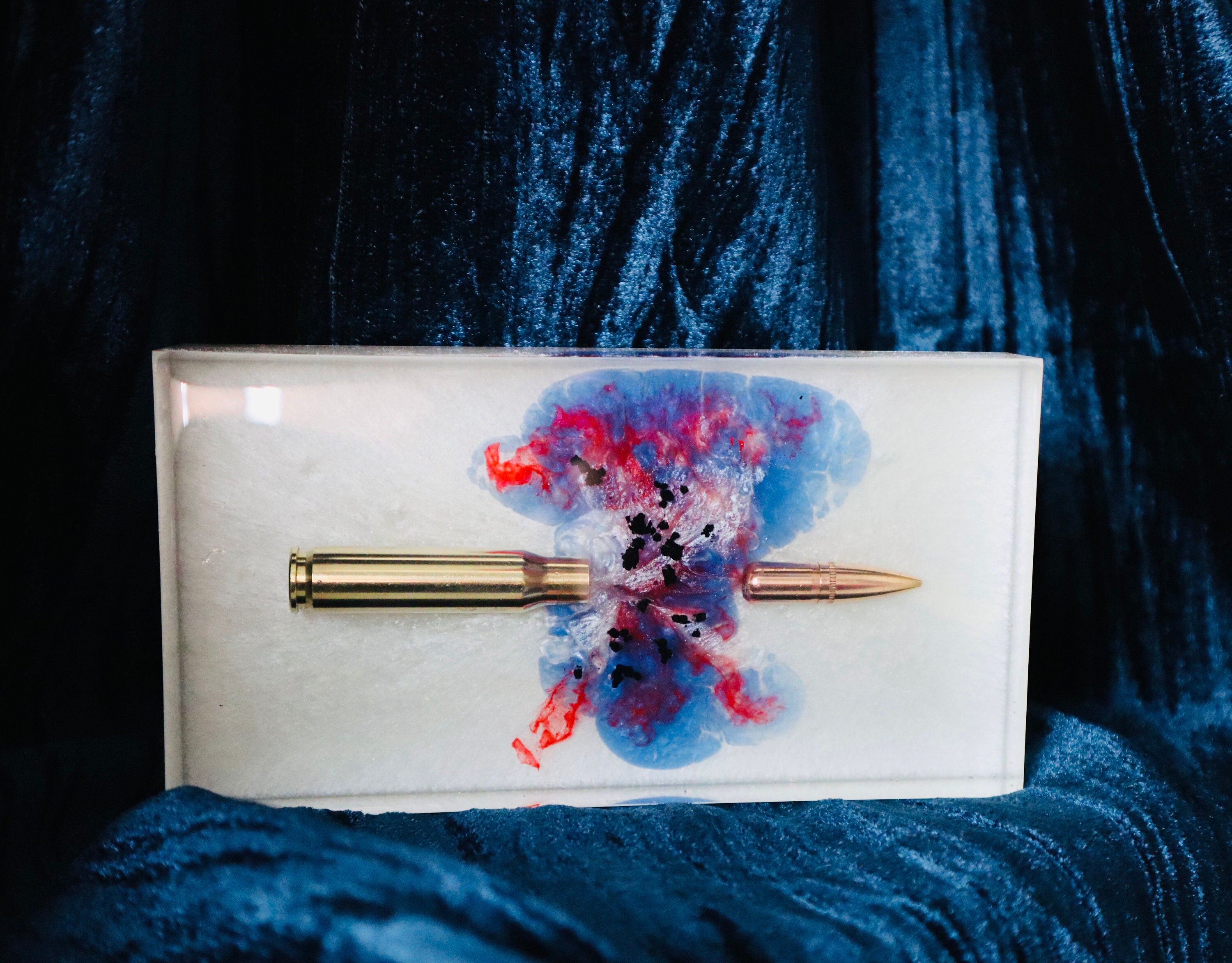 Real M14 Bullet in Resin Perfect for Gun Enthusiasts and - Etsy