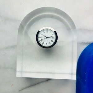 Arch Clock Resin Silicone Jesmonite Chocolate Clay Platinum Mold - Etsy UK