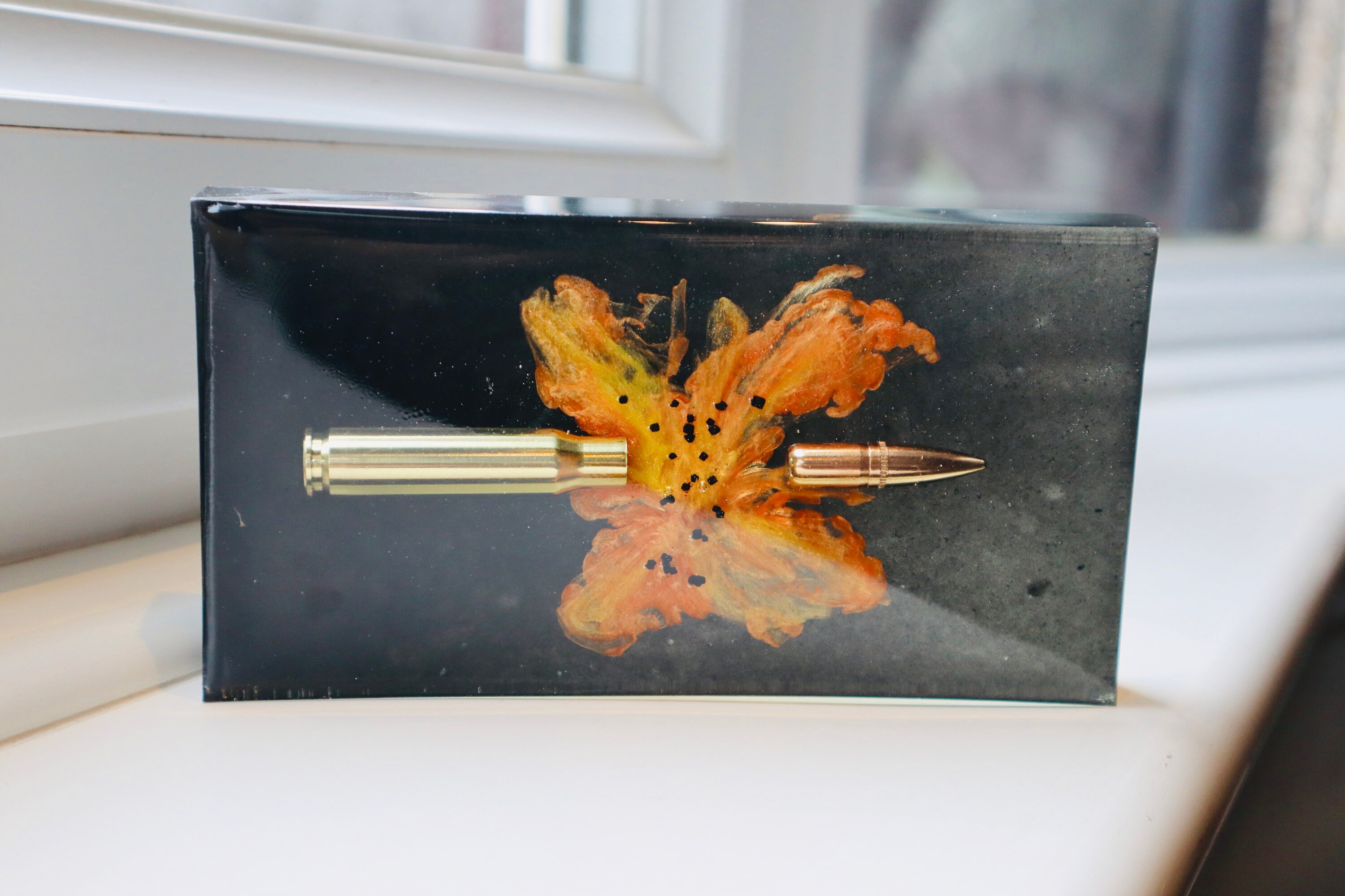 Real M14 Bullet in Resin Perfect for Gun Enthusiasts and - Etsy