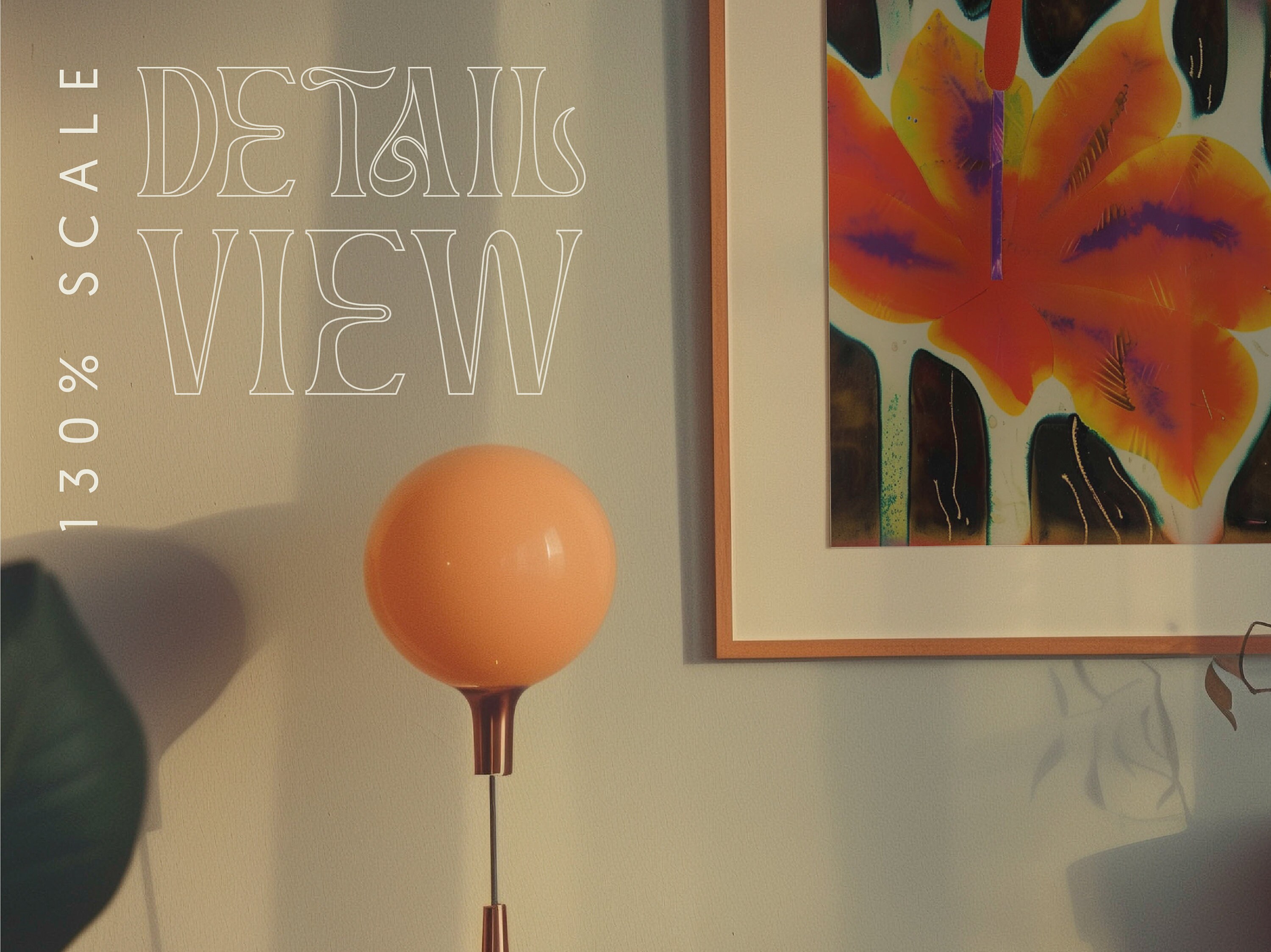 Retro Revival 70s-inspired Artwork Mockup #1 | Vintage Home Interior ...