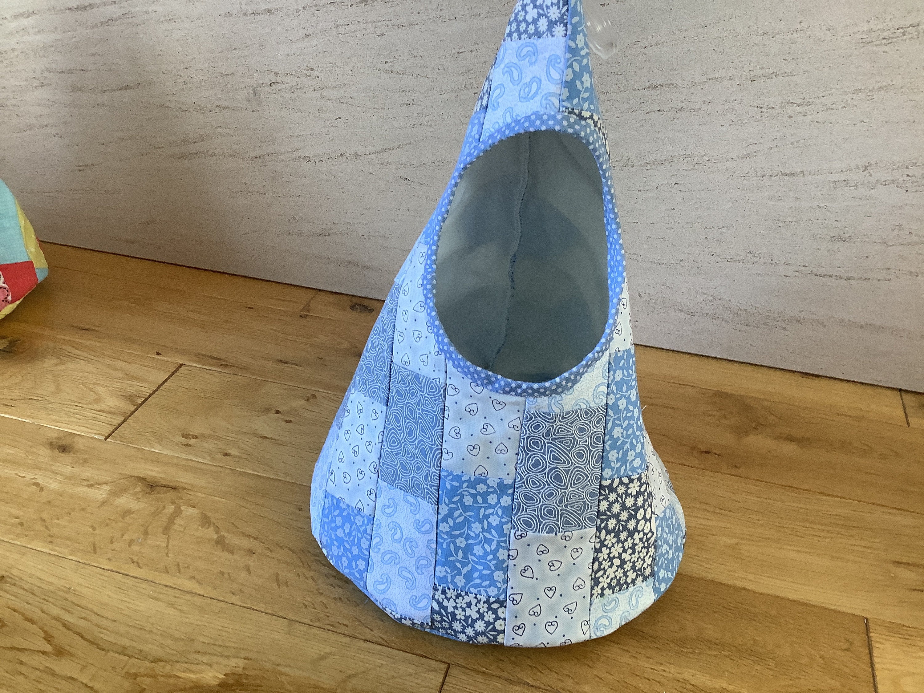 Swedish Peg Bag - Handmade Fabric Patchwork - Etsy
