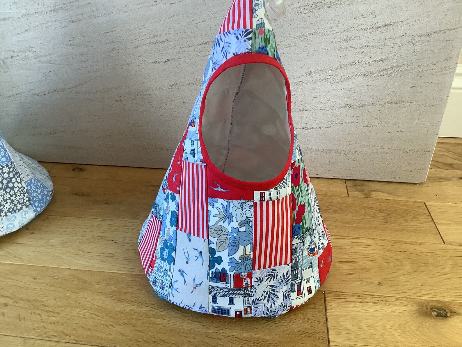 Swedish Peg Bag - Handmade Fabric Patchwork - Etsy