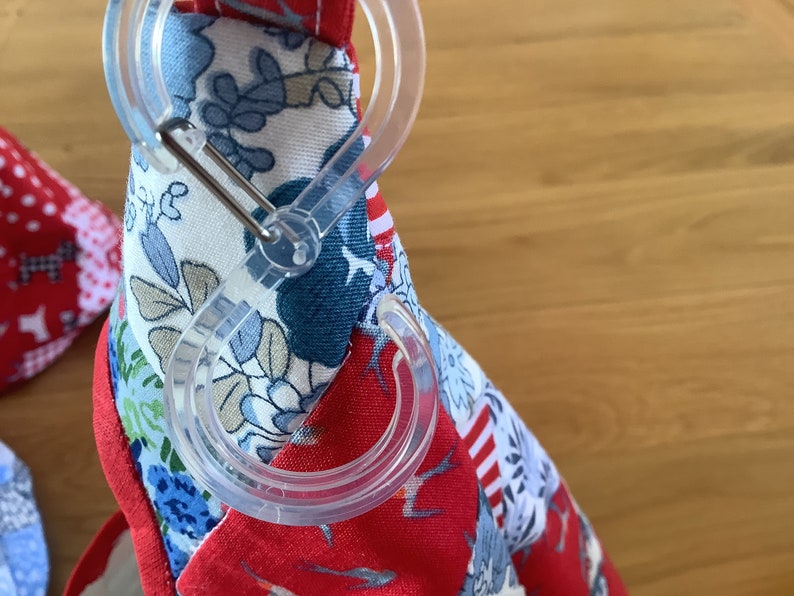 Swedish Peg Bag - Handmade Fabric Patchwork - Etsy