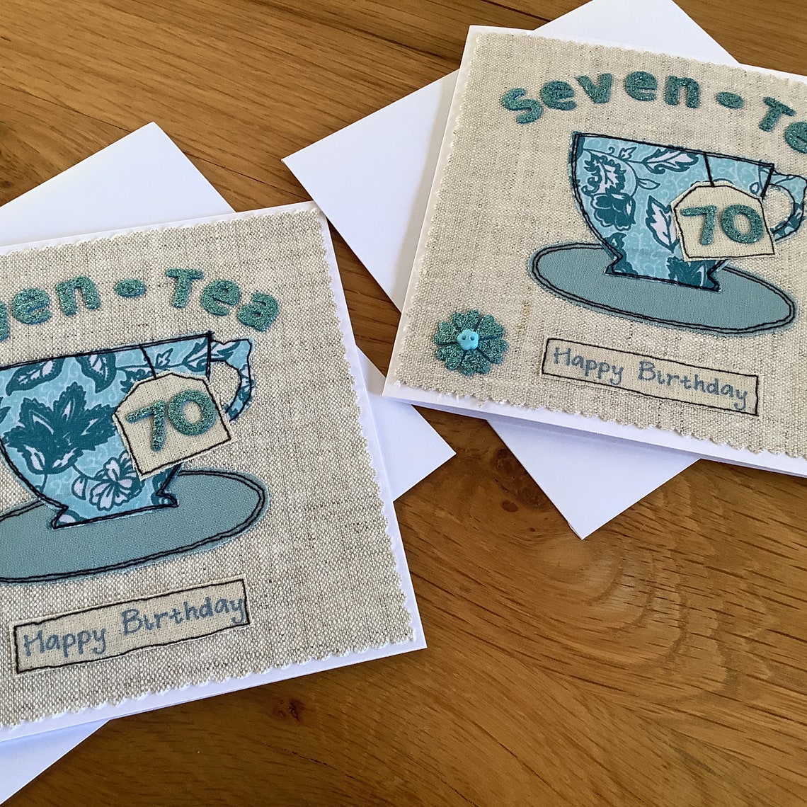 Handmade 70th Birthday Card Personalised - Etsy