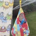 Swedish Peg Bag - Handmade Fabric Patchwork - Etsy UK