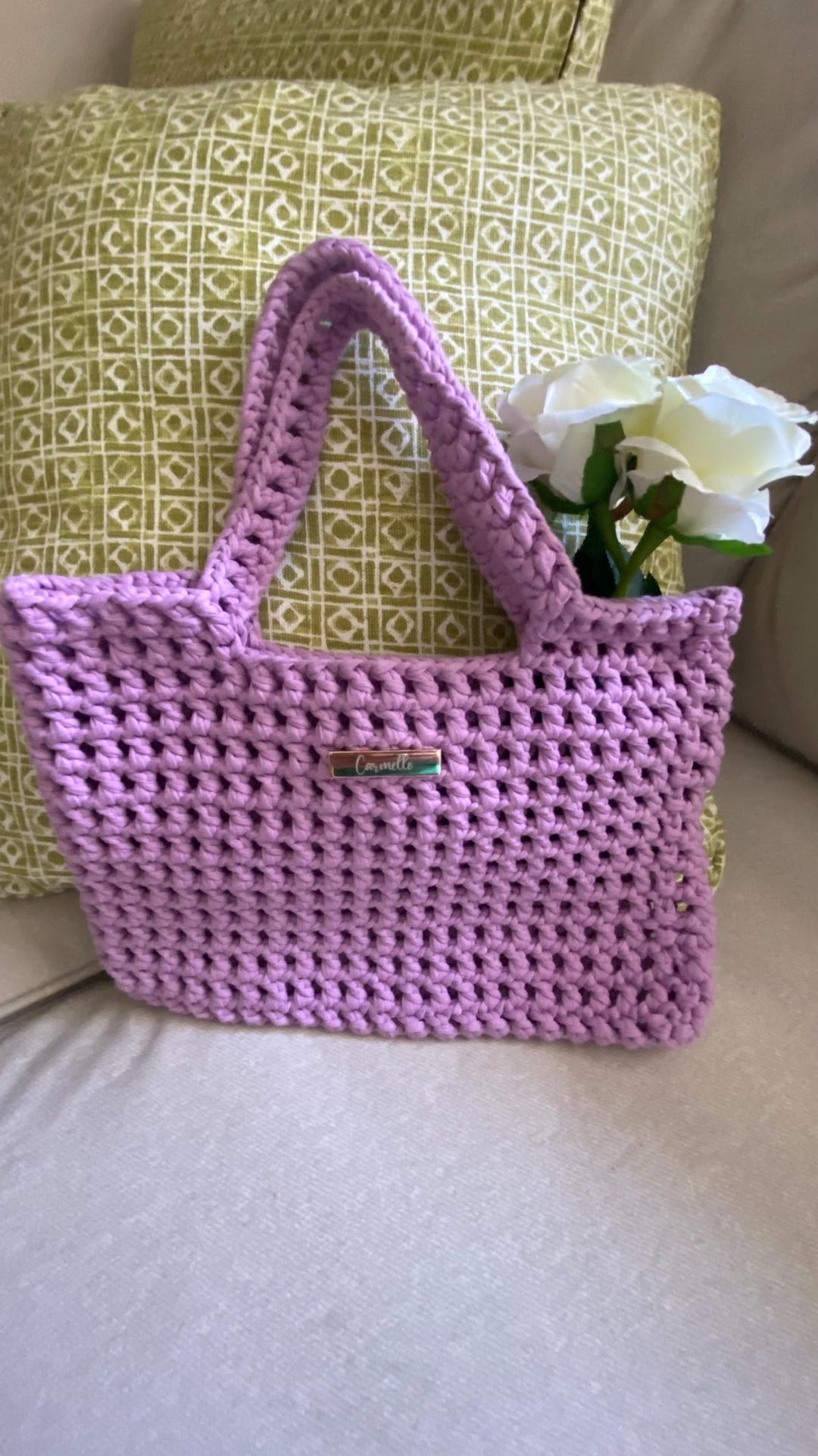 Ipad, Crochet iPad Tote, Tote Bag , Handmade - Etsy