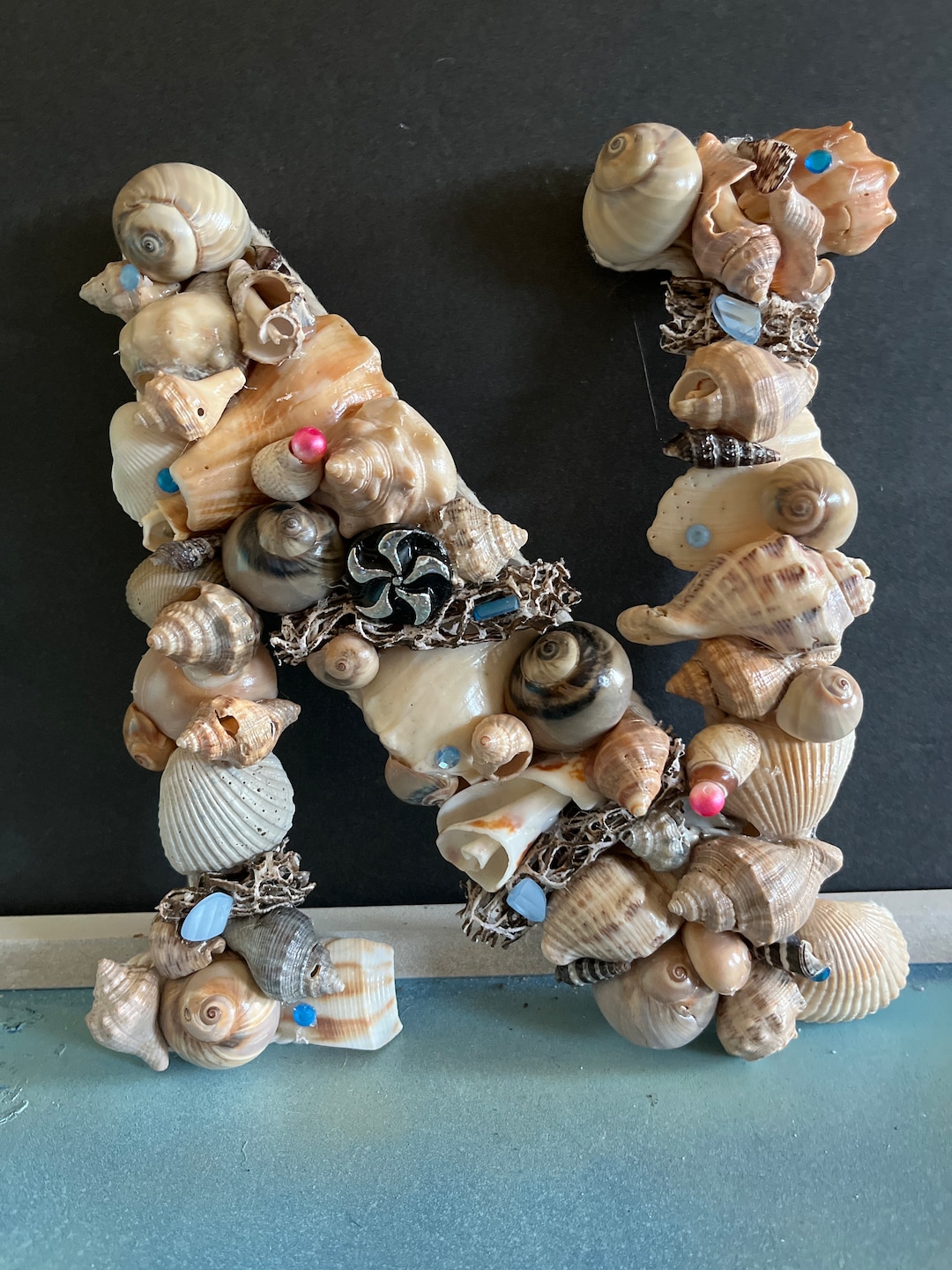 Seashell Alphbetical Letters, Beach Shell Letters, Beach Custom ...