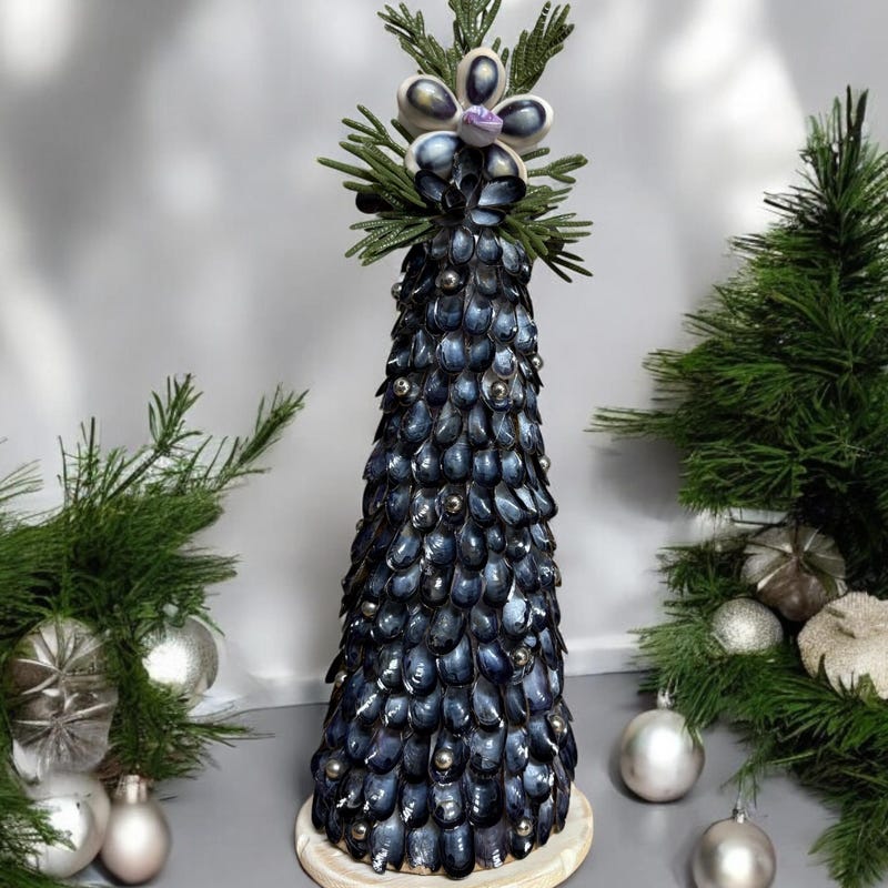 Seashell Christmas Tree - Etsy