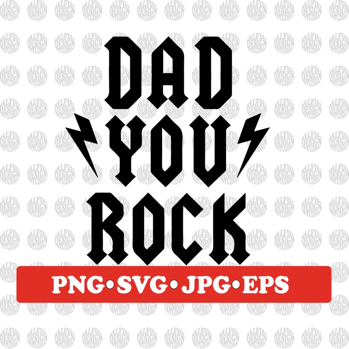 Dad You Rock Svg, Father's Day Designs, Sublimation Png, Dad Png ...
