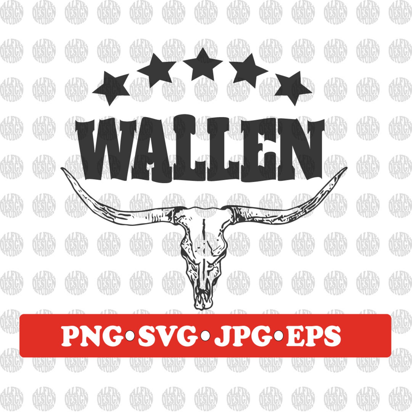 Wallen Western Svg, Retro Wallen Svg, Western Svg, Cowboy Wallen Svg ...