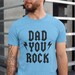 Dad You Rock Svg, Father's Day Designs, Sublimation Png, Dad Png ...
