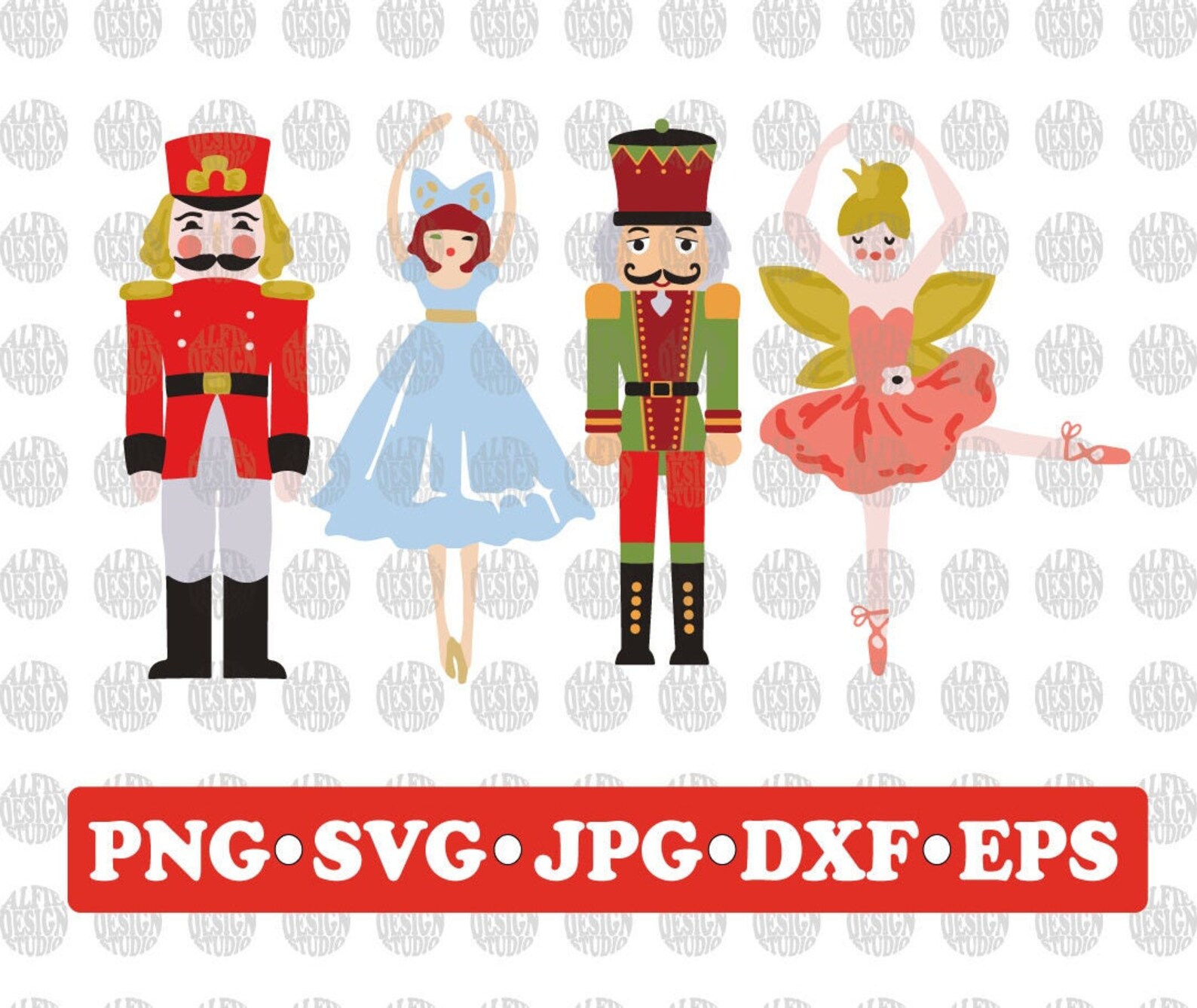 Nutcracker Svg, Ballet Nutcrackers Svg, Ballet Clipart Jpg, Personal ...