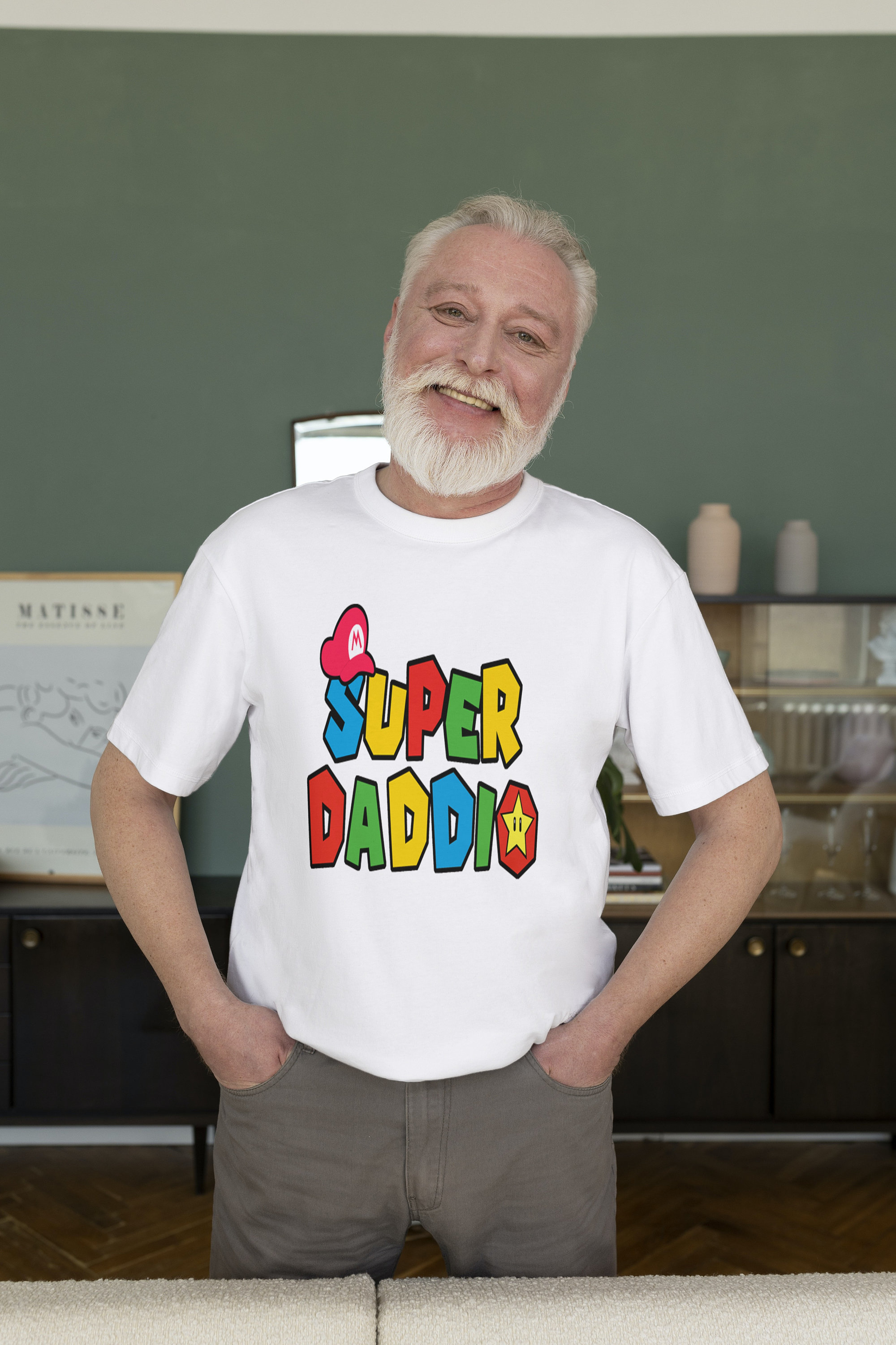 Super Daddio Svg Fathers Day Png Dad Gift Svg Fathers Day - Etsy