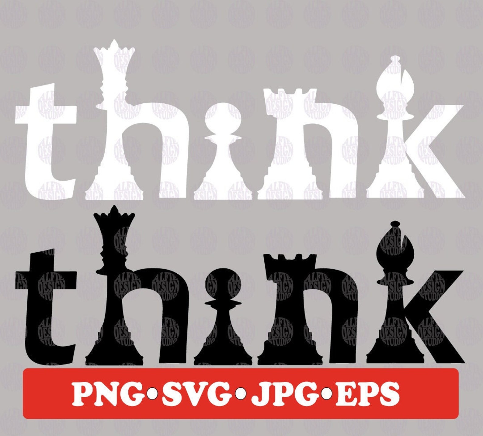 Think Chess Svg, Chess Pieces Png, Mind Games Png, Chess Svg, Chess ...
