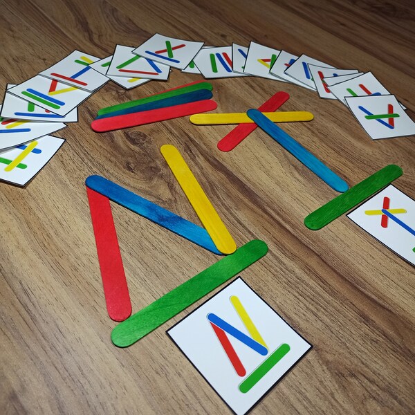 Popsicle Stick Card Game at Cassandra Wasinger blog