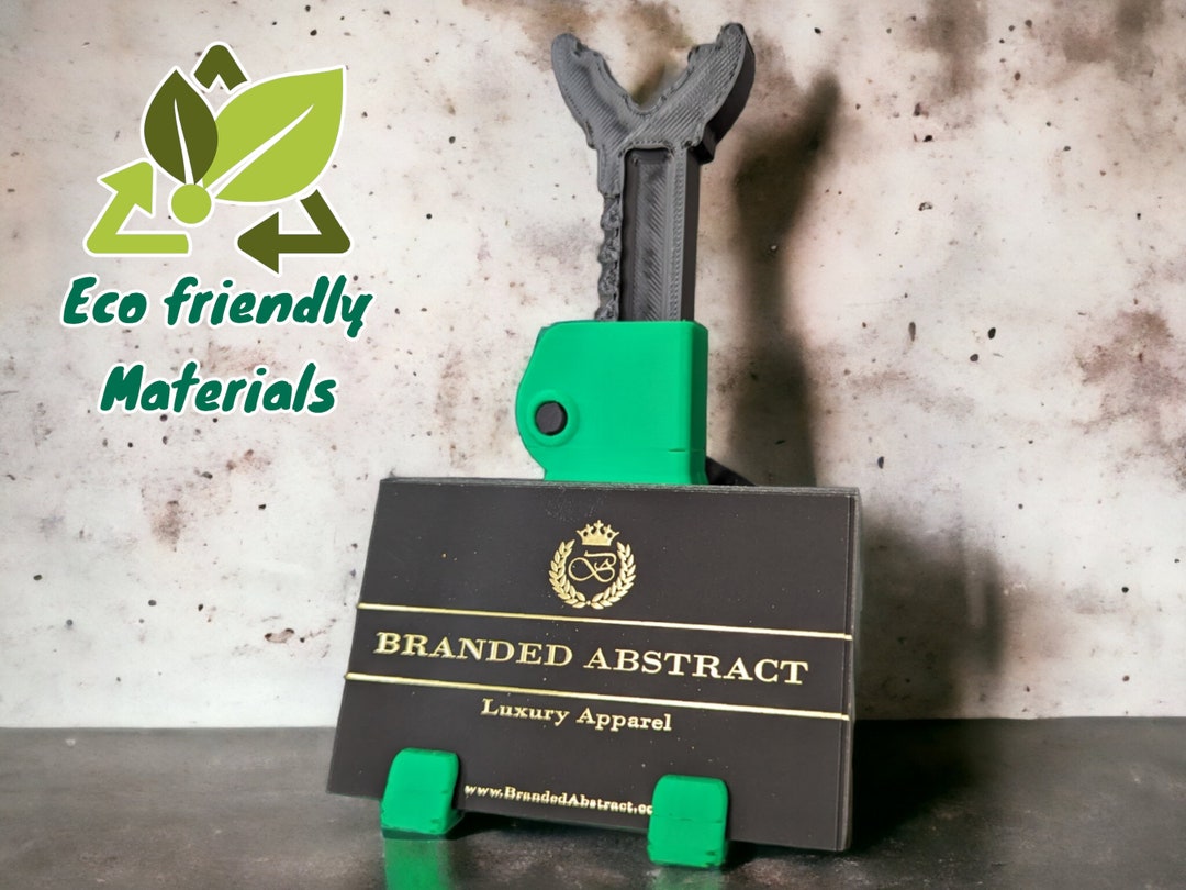 3D Printed Jack Stand Phone & Business Card Holder - Etsy