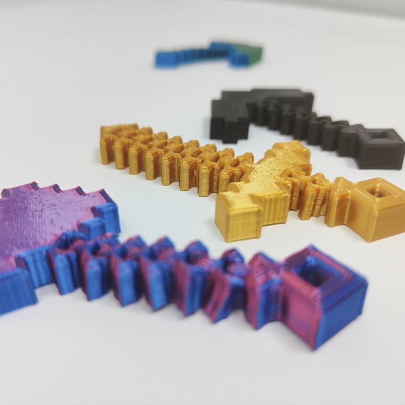 Pixel Tool Fidget, 3D Printed Autism Sensory Toy, Anxiety Relief Desk ...