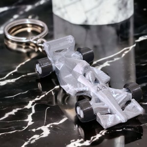 3D Printed Ferrari F1 Car Keychain: Vibrant Red Racing Gift - Etsy