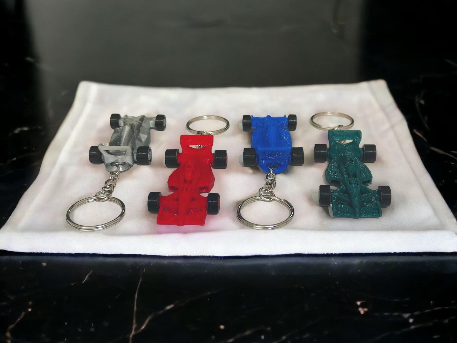 3D Printed Ferrari F1 Car Keychain: Vibrant Red Racing Gift - Etsy