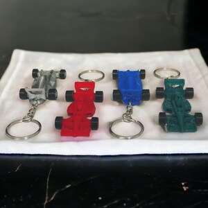 Formula 1 Racing Key Ring Williams Car Keychain 3D Printed F1 Car ...