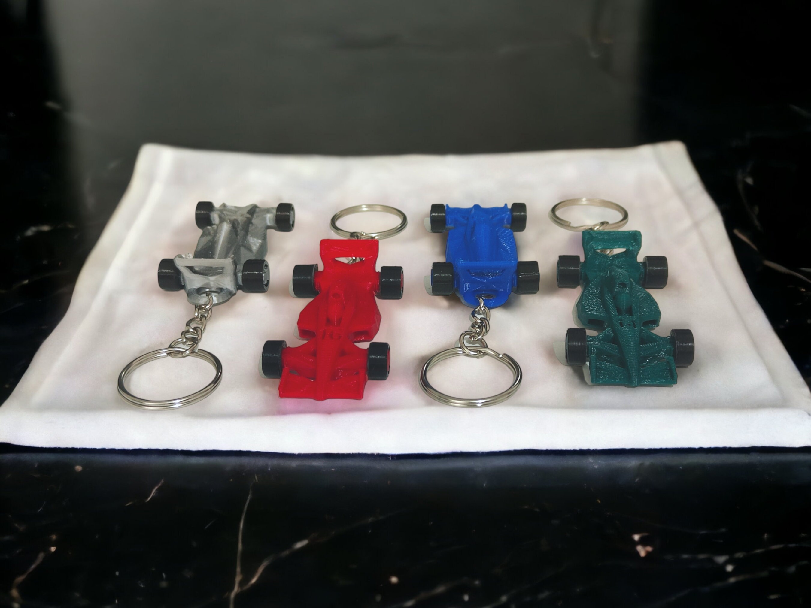 3D Printed Ferrari F1 Car Keychain: Vibrant Red Racing Gift - Etsy