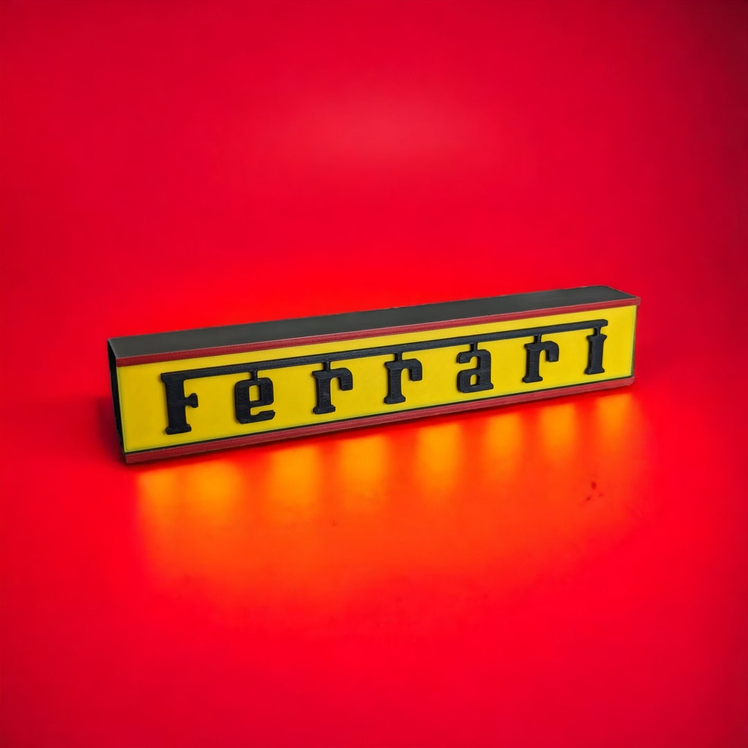 Classic Ferrari 3D Printed Desk Piece Ideal Gift for Car - Etsy UK
