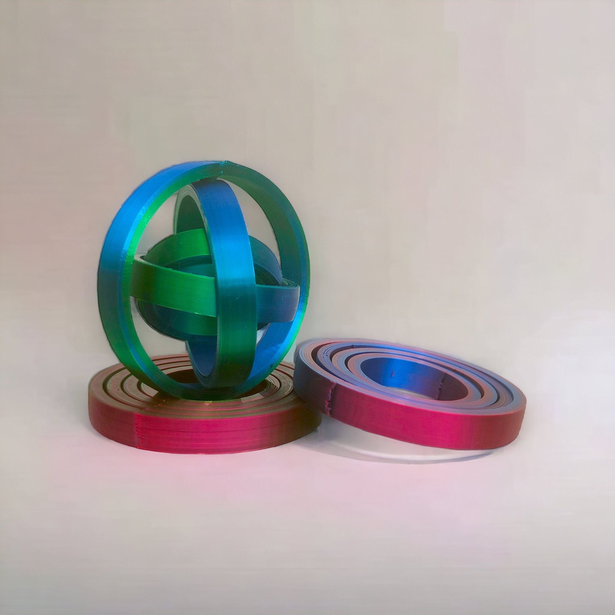 Gyroscopic 3d-printed Fidget Ultimate Tinker Toy & Stocking - Etsy
