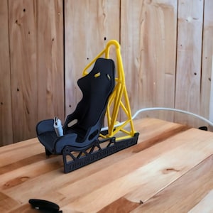 Phone Holder Racing Seat, Recaro Style, Motorsport Desk Accessory for ...