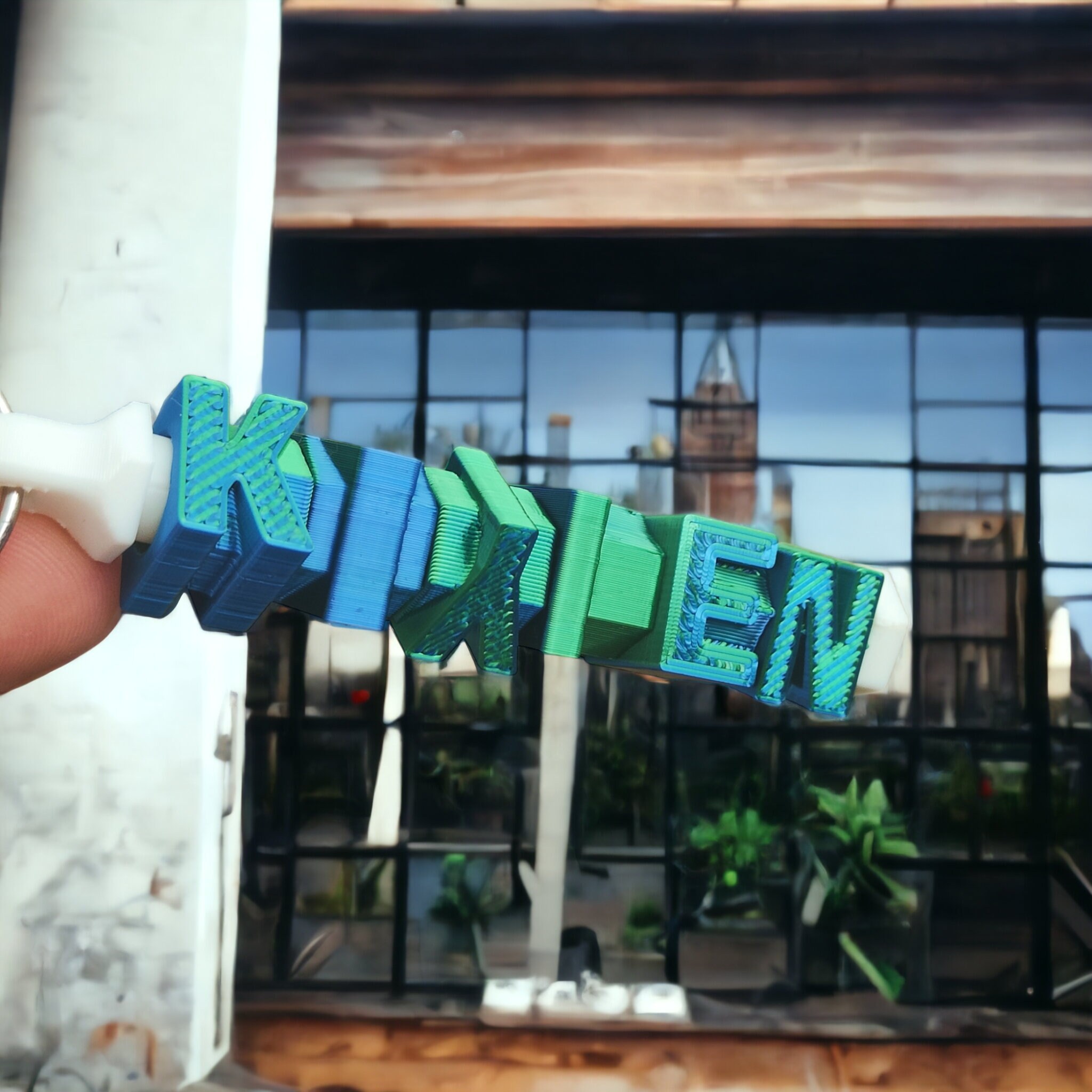 Personalised Fidget Spinner Keychain Eco Friendly Custom - Etsy UK