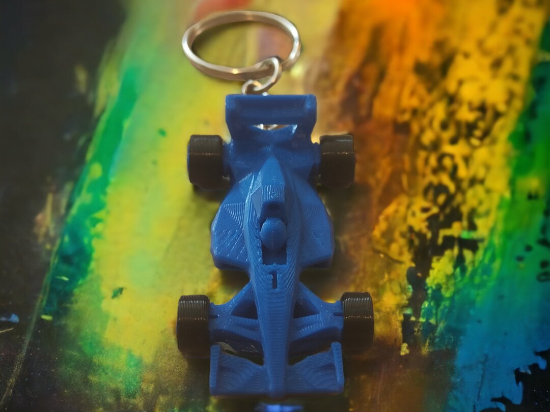 Red Bull Racing F1 Car Keyring Collectable Blue Keychain Perfect Gift ...