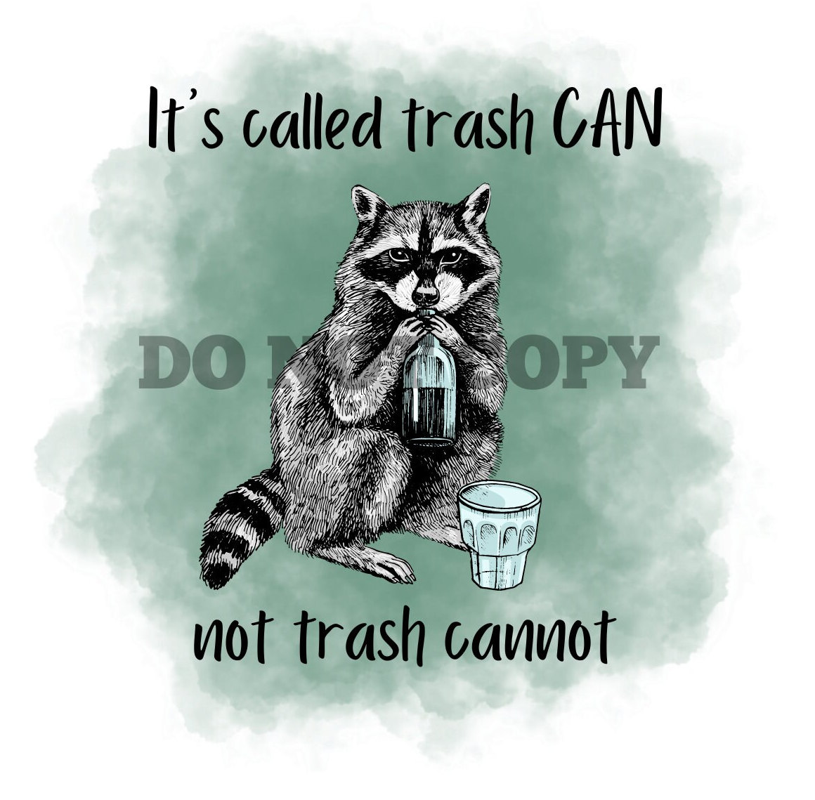 Trash CAN Raccoon PNG Designs Digital Download Sublimation Shirt ...