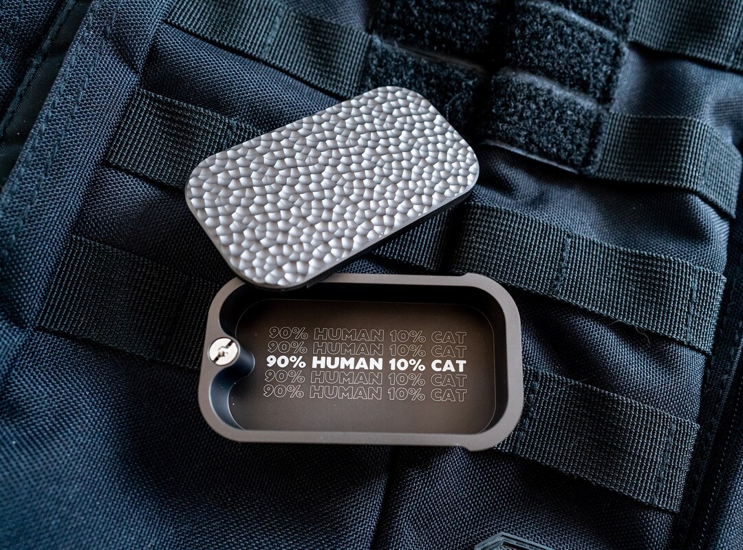 Personalized EDC Box Pill Case Customizable Travel Organizer Metal ...