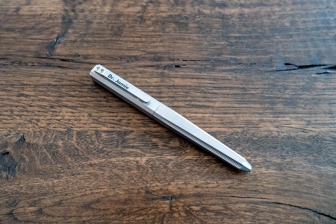 Personalized Tactical Pen Titanium Pen Customizable EDC Tungsten Steel ...