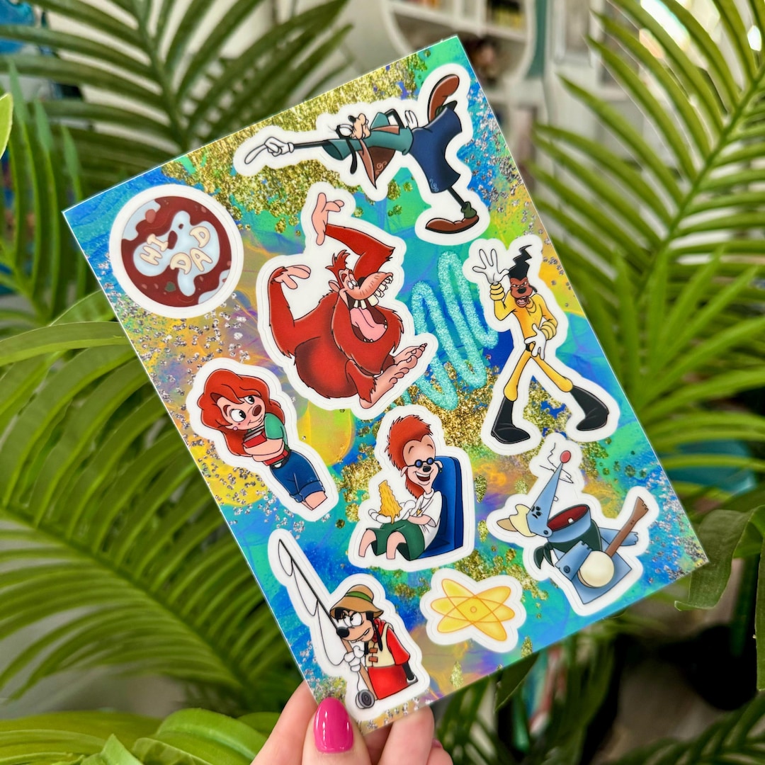 Stand Out Sticker Sheet - Etsy