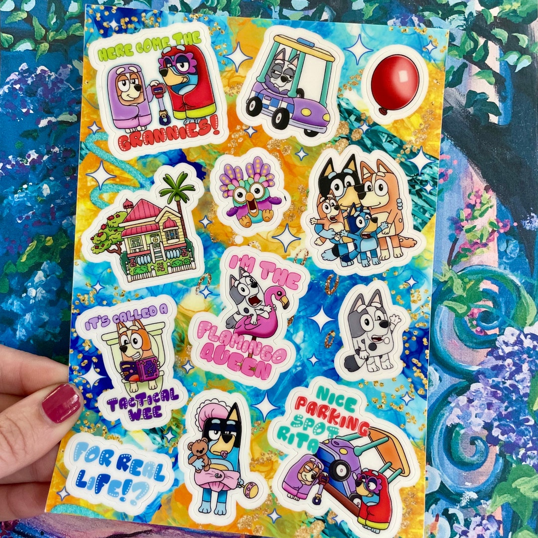 Pups Sticker Sheet - Etsy