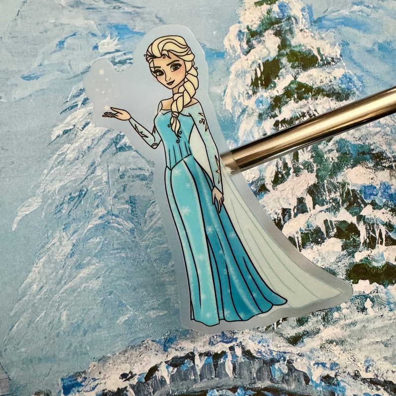 Elsa Stickers - Etsy