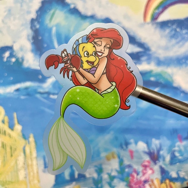 Little Mermaid Decal - Etsy