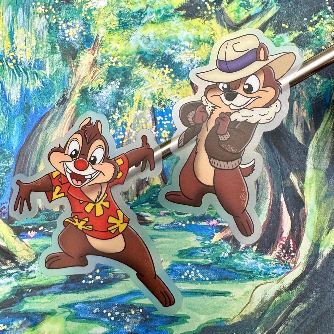 Chipmunks (2 Sticker Pack) - Etsy