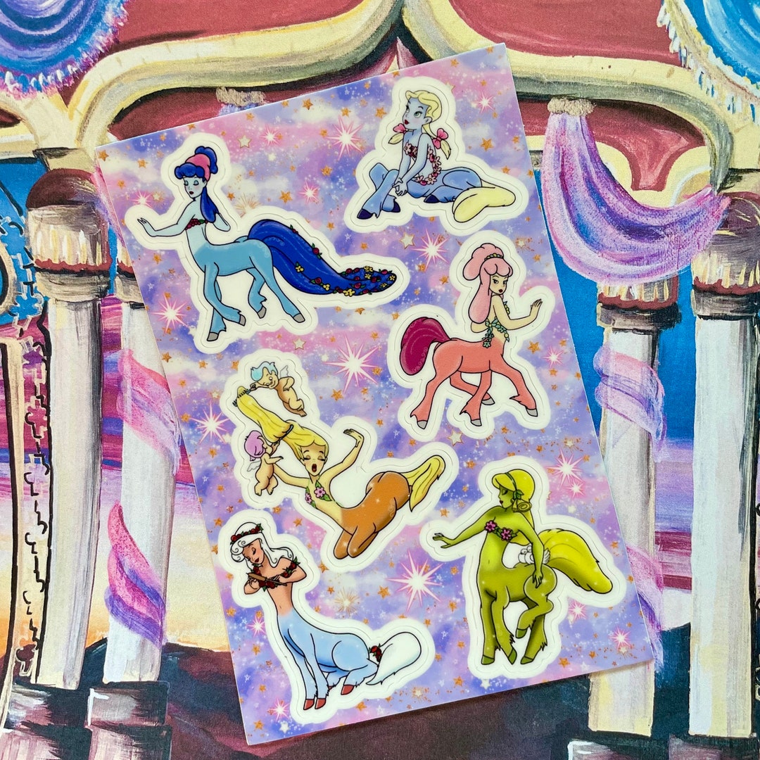 Centaur Sticker Sheet - Etsy