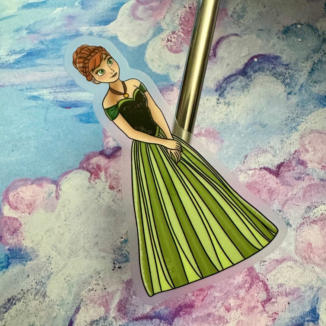 Anna Waterproof Vinyl Sticker - Etsy