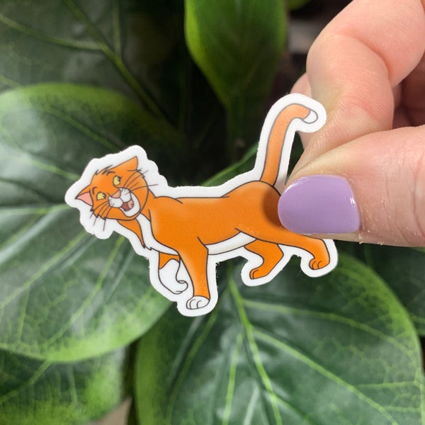 Alley Cat Sticker - Etsy
