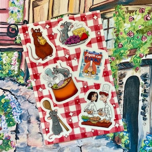 Tiny Chef Sticker Sheet - Etsy