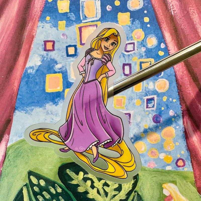Tangled Stickers - Etsy
