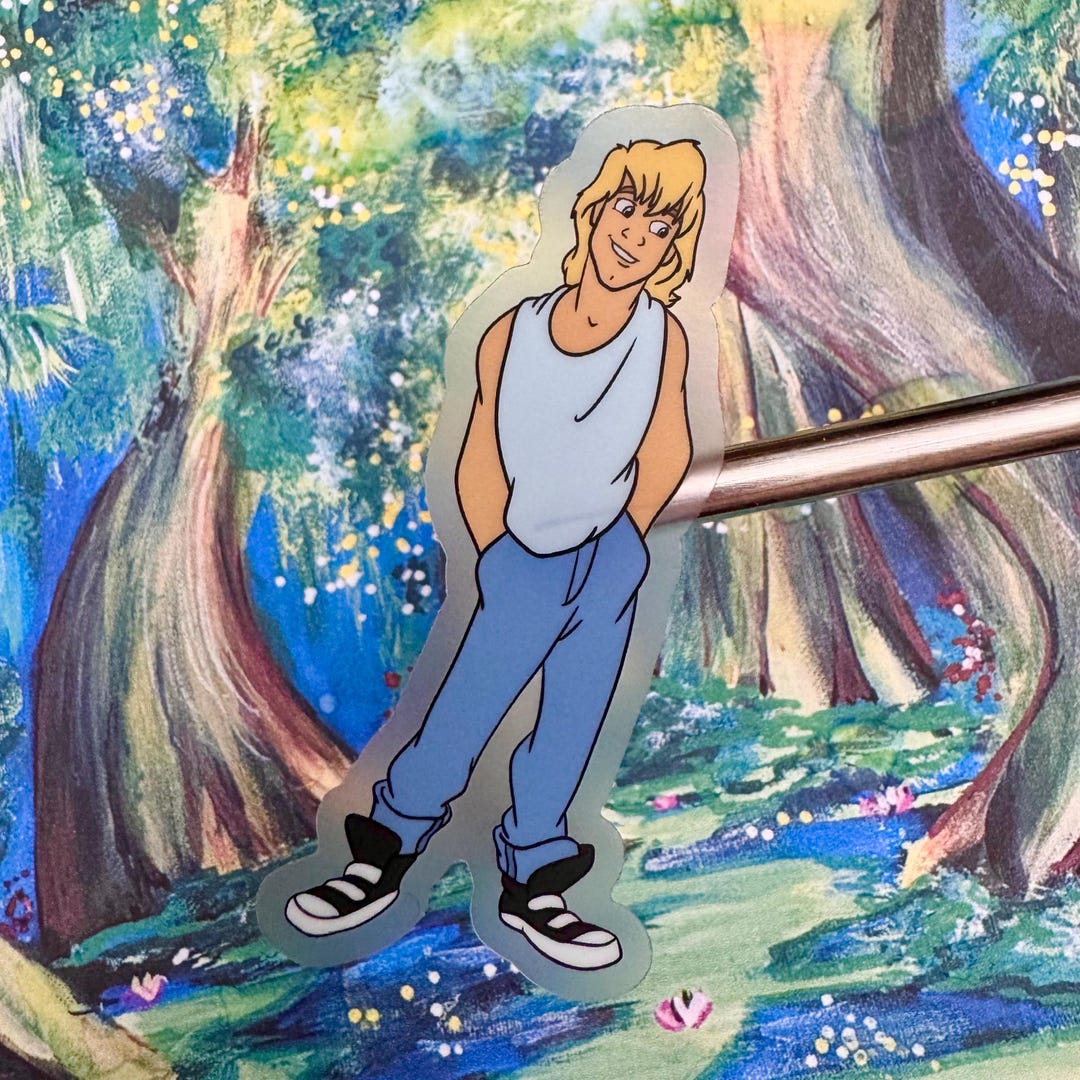 Zak Fern Gully Vinyl Sticker - Waterproof Transparent Decal - Etsy