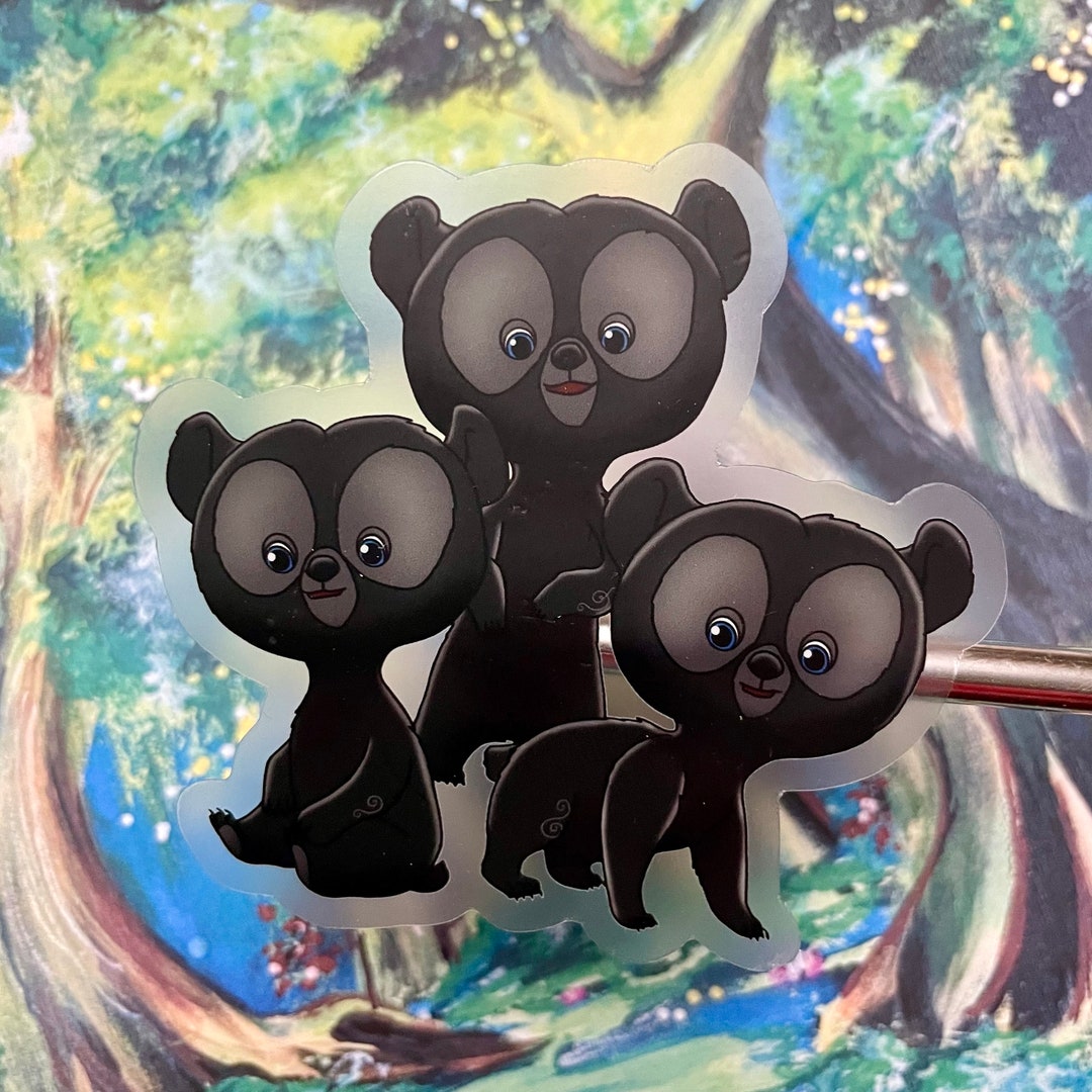 Bear Cubs Vinyl Sticker, Waterproof Decal - Etsy