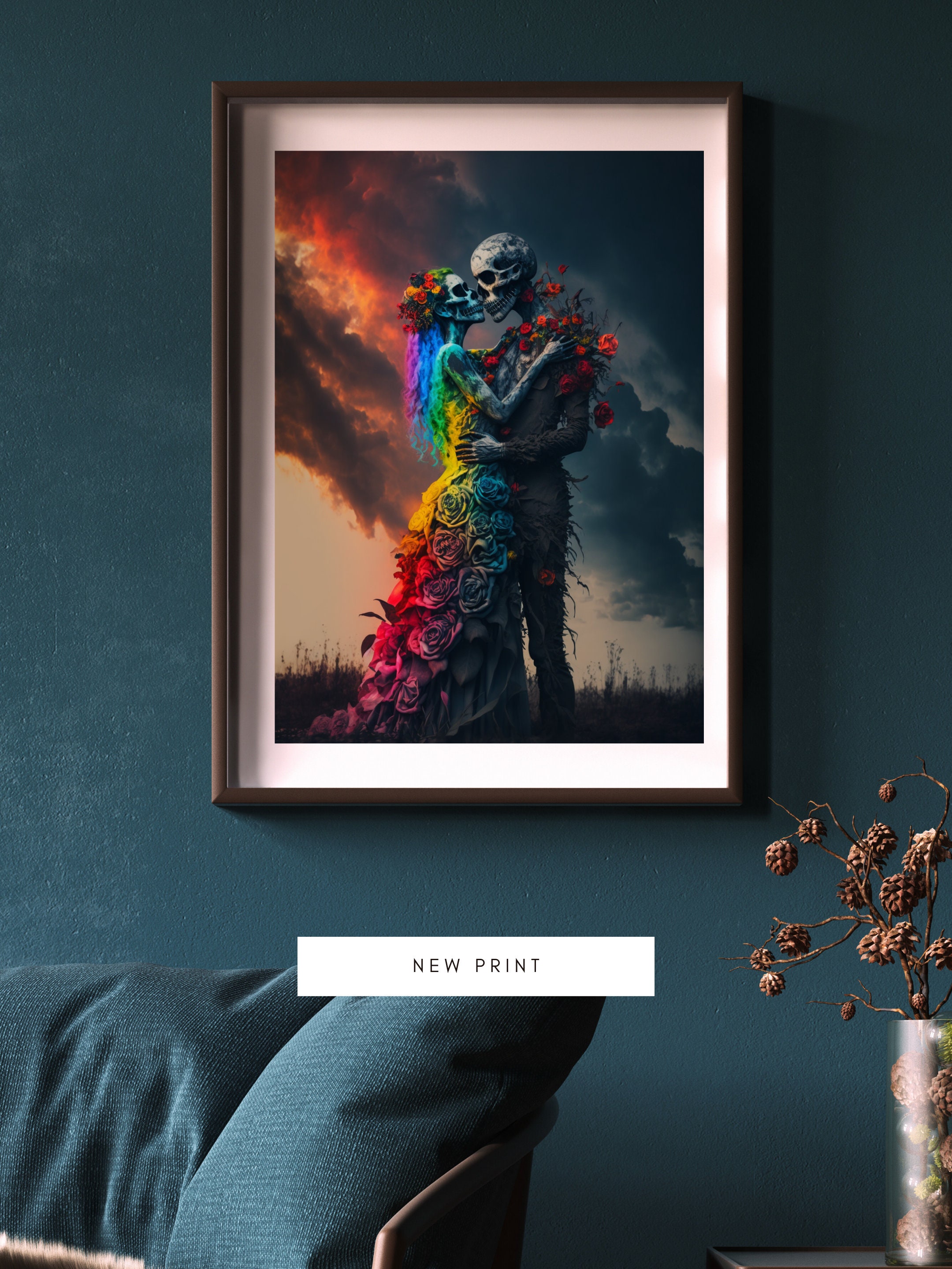 Forever Gothic Wall Art Gothic Girl Gothic Pin up Poster - Etsy